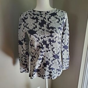LOFT | Tops | Nwt Loft Petite Ruffled Mock Neck Tee | Poshmark